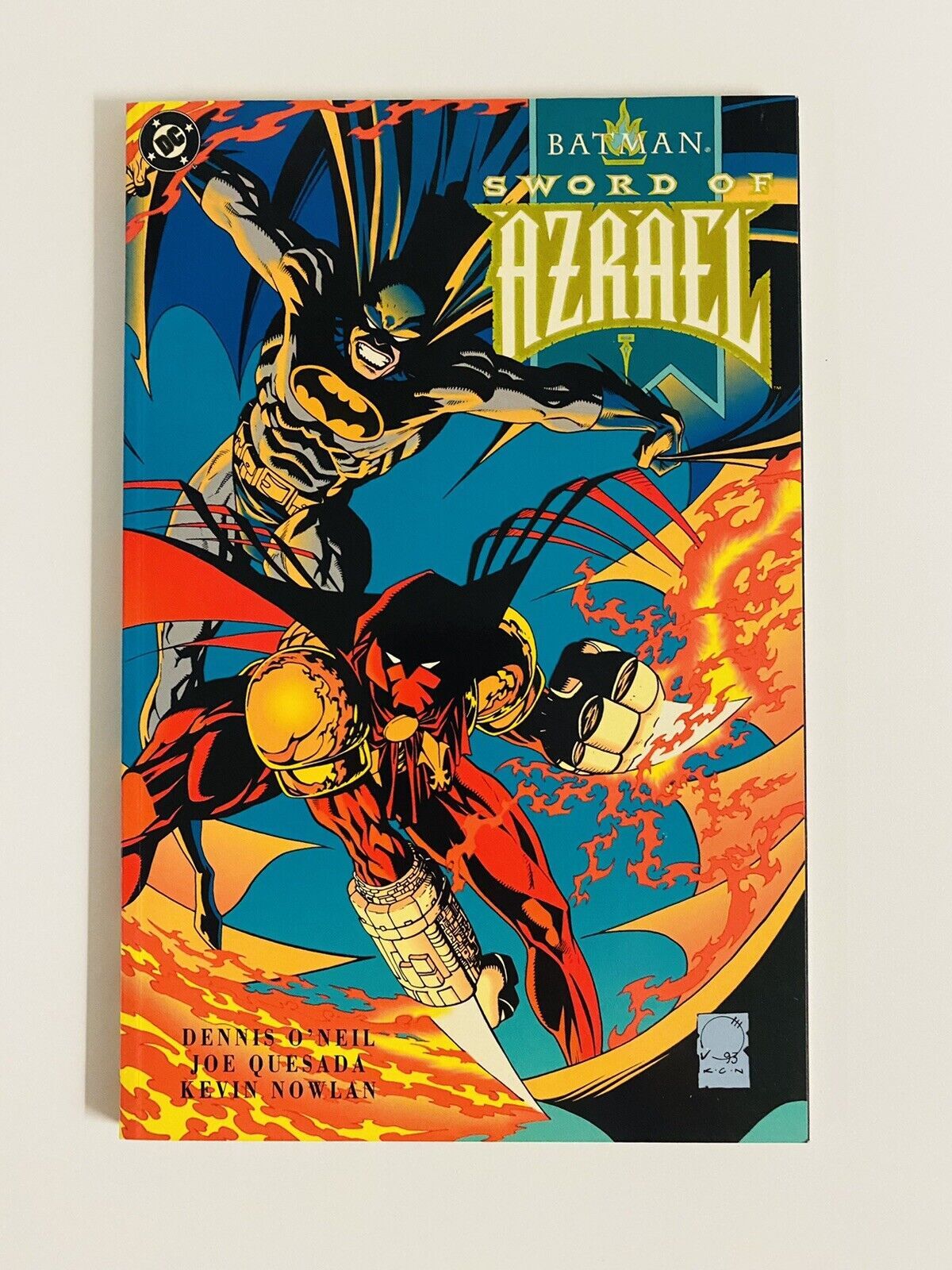 Batman Sword of Azrael TPB GOLD VARIANT 1993 DC Comic UNREAD HIGH GRADE ...