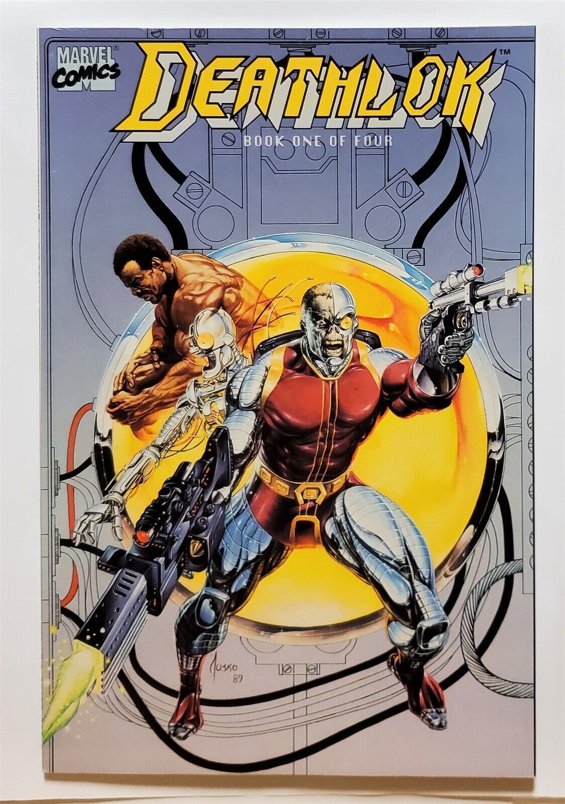 Deathlok (mini series) #1 (July 1990, Marvel) VF- | Comic Books ...