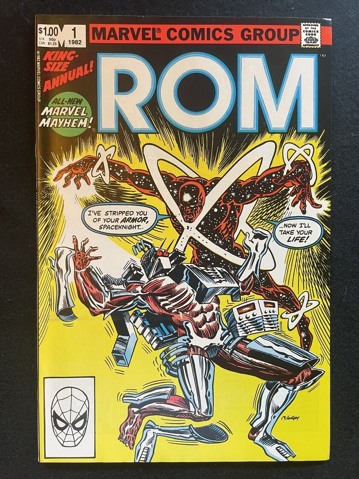 ROM SpaceKnight King-Size Annual #1 (1982) Bill Mantlo - Marvel Comics ...