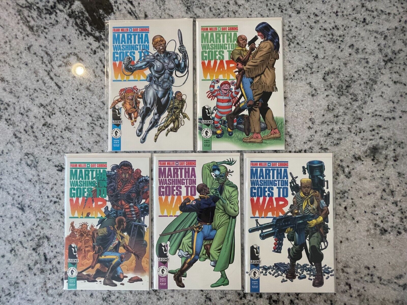 Martha Washington Goes To War Complete Dark Horse Comics Ser # 1 2 3 4 ...