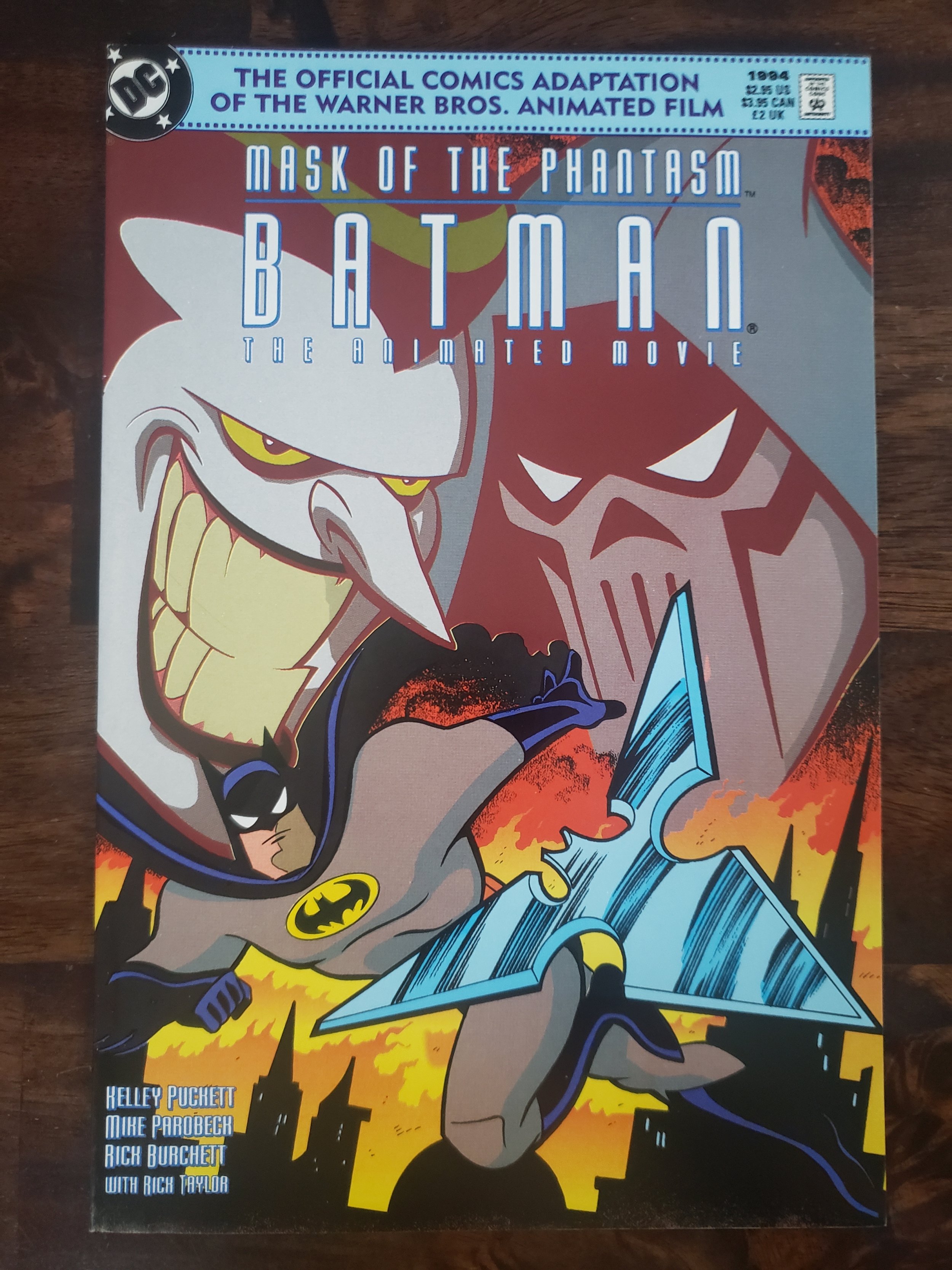 Mask of the Phantasm Batman The Animated Movie (1993) | Comic Books ...