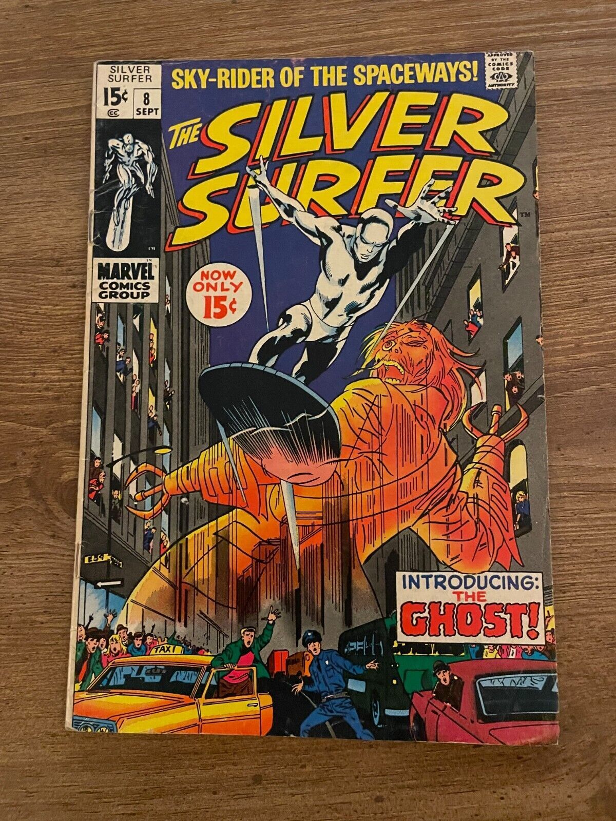 Silver Surfer Fantastic Four Comic