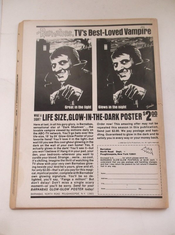 Skywald: Nightmare #3, Awesome Boris Vallejo's Cover, 1971, VG+ (4.5 ...