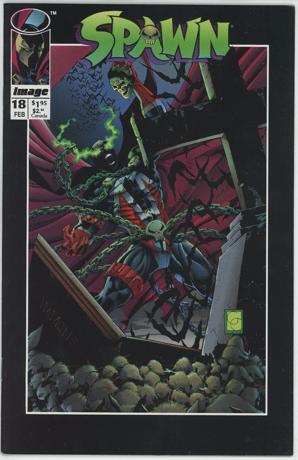 Spawn #17 (1992) - 7.5 VF- *Reflections Part 3/Redeemer* | Comic Books ...
