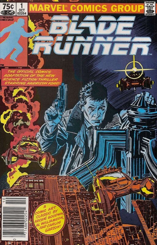 Blade Runner (Canadian Edition) #1 VF; Marvel | Harrison Ford Movie ...