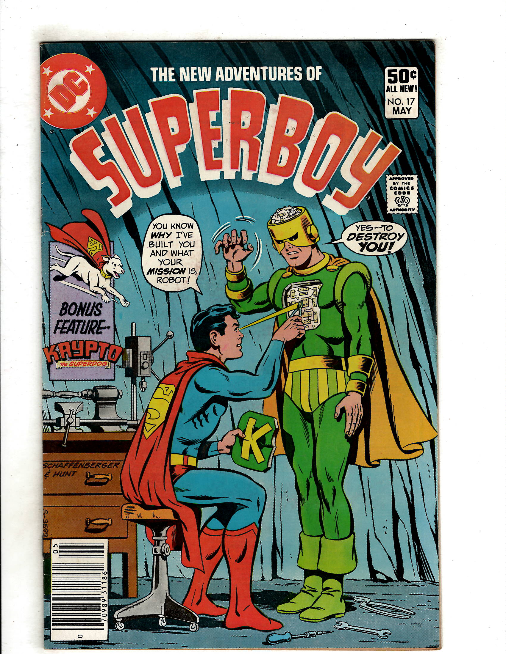 The New Adventures of Superboy #17 (1981) DC Comic Superman OF8 | Comic ...