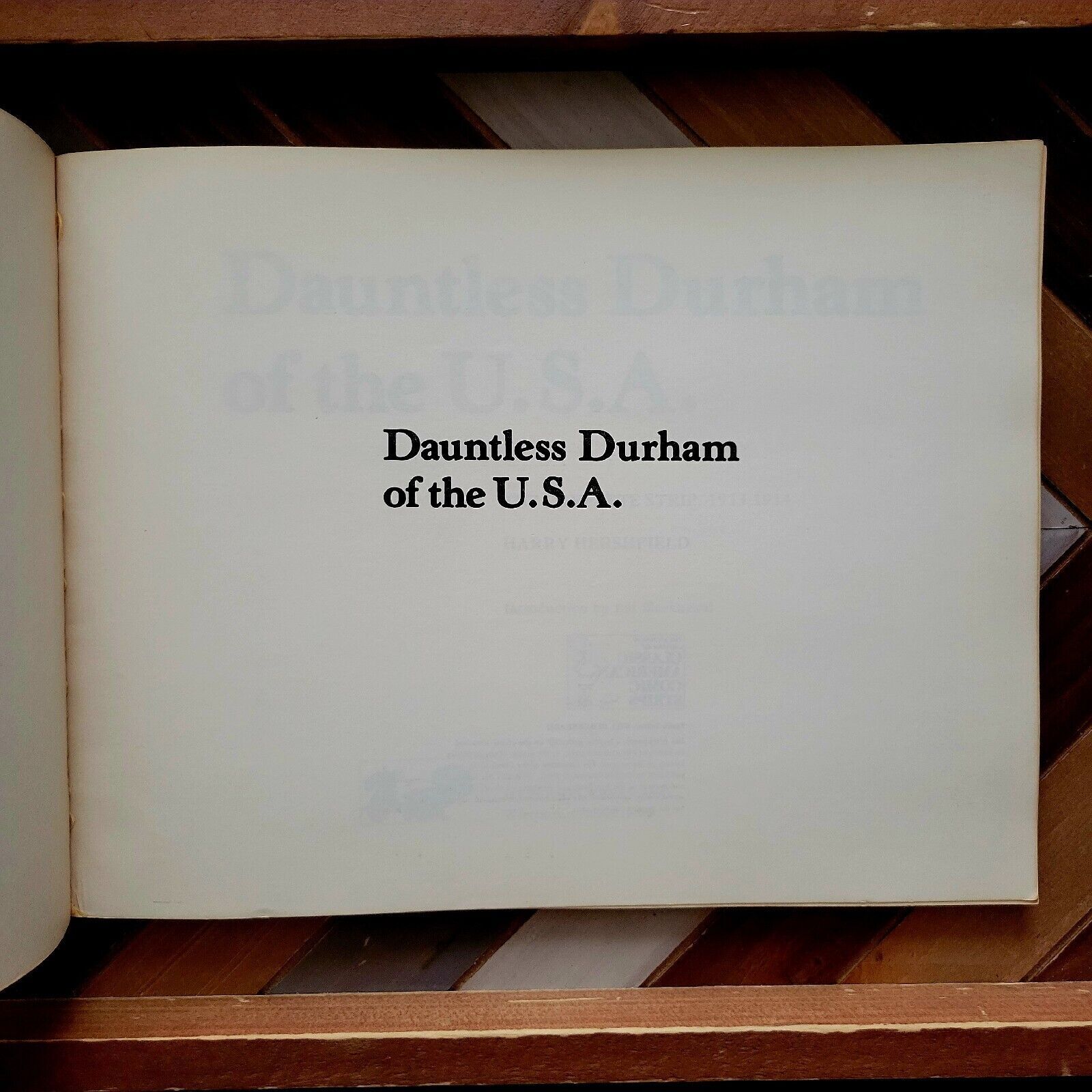 Hyperion Library: Complete Comic Strips DAUNTLESS DURHAM of U.S.A. 1913 ...