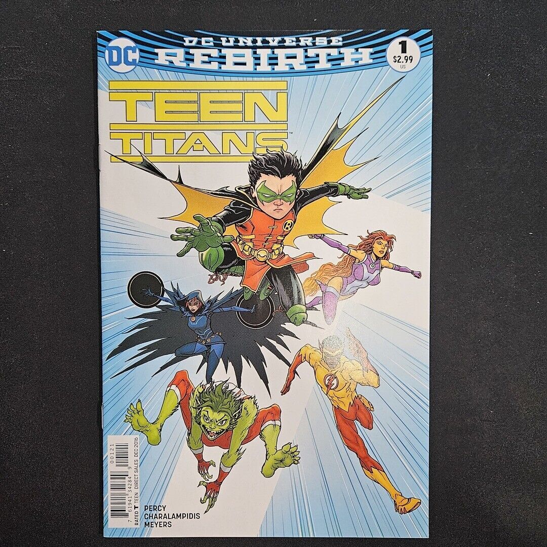 Teen Titans Rebirth #1 NM Variant DC Comics C299 | Comic Books - Modern ...