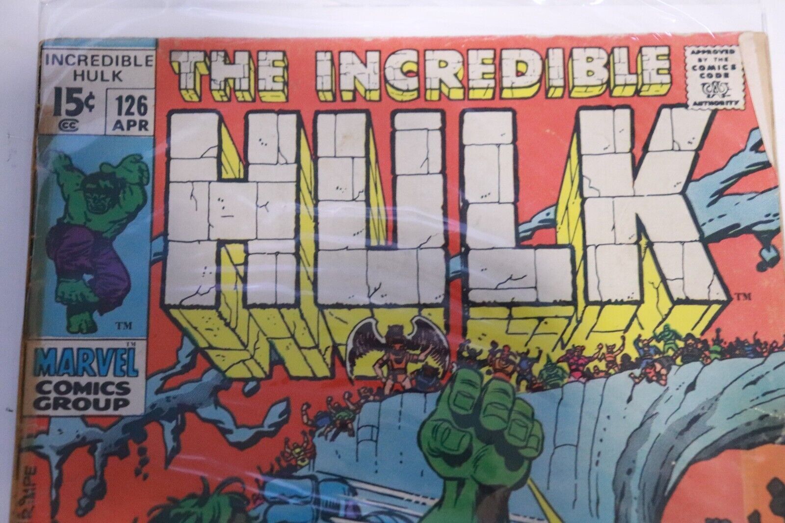 Incredible Hulk #126 1st Full Barbara Norris Valkyrie Dr Strange ...