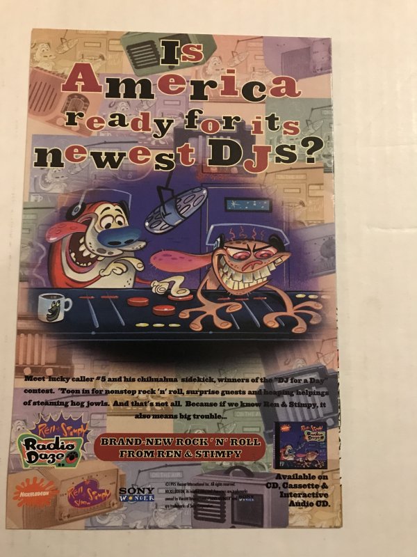Ren & Stimpy Show #1 Wizard Ashcan : Marvel 1995 VF; TV, promo, mini ...
