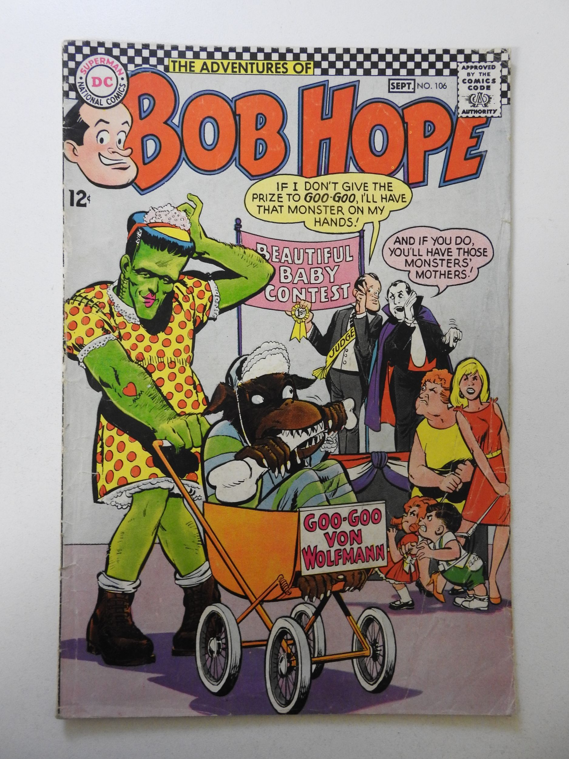 The Adventures of Bob Hope #106 (1967) VG- Condition | Comic Books ...