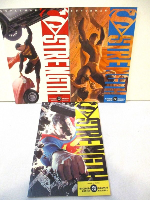 Superman: Strength #1-3 with Alex Ross Covers - DC Comics 2005 | Comic ...