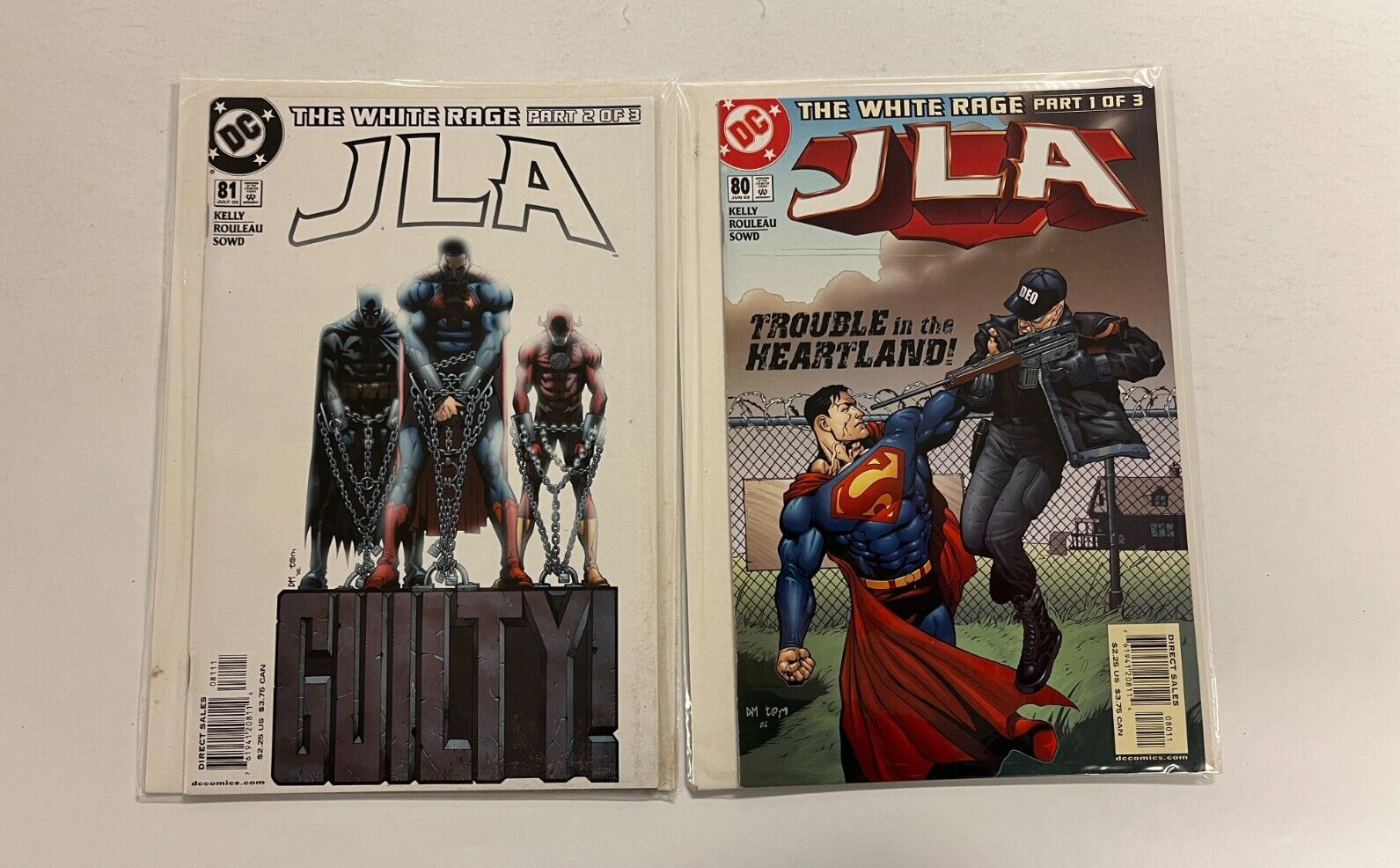 5 DC Comics JLA # 80 81 JLA Justice Preview JLA Just Imagine Stan Lee ...