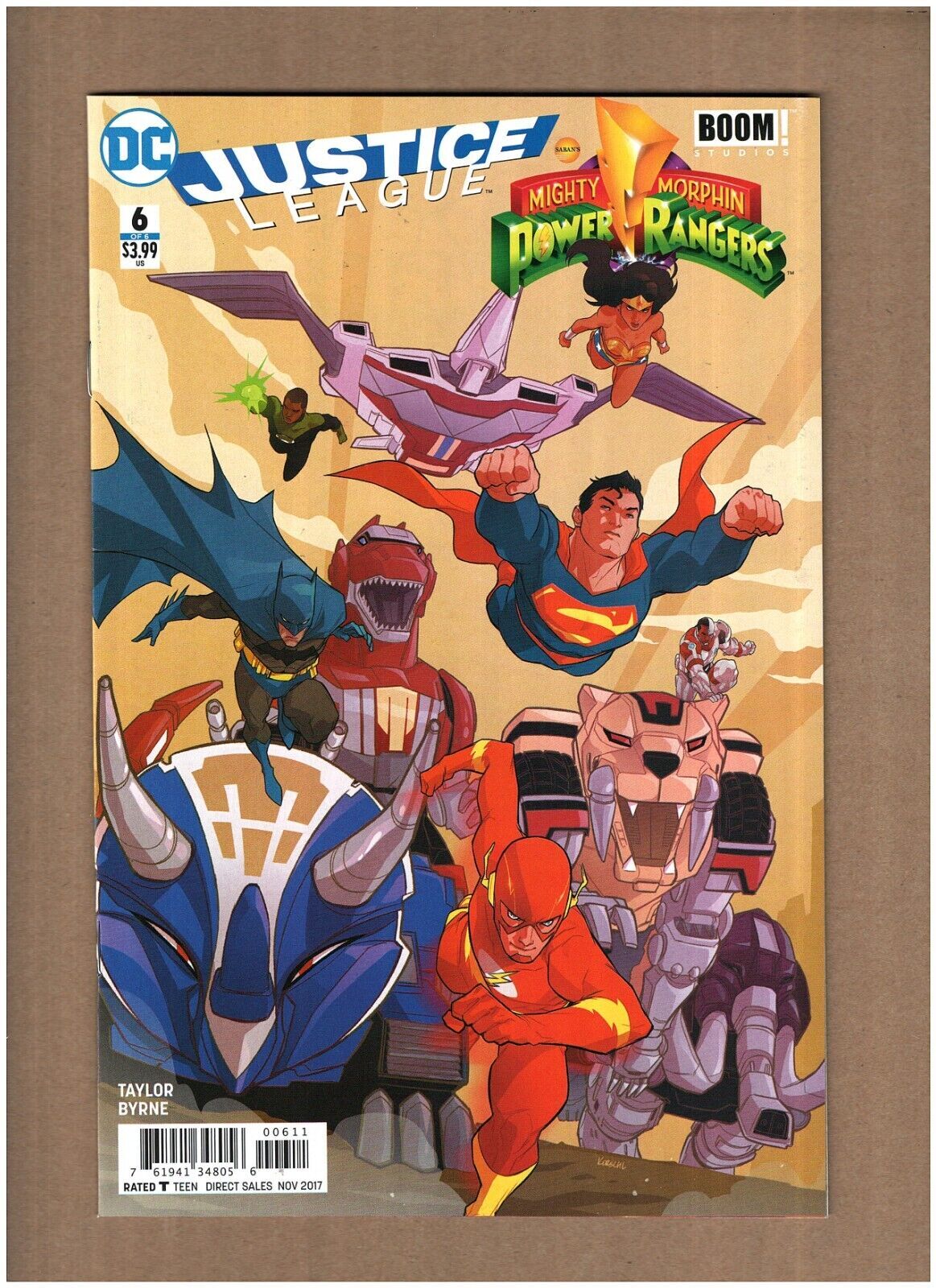 Justice League/Power Ranger #6 DC/Boom Studios 2017 Superman NM- 9.2 ...