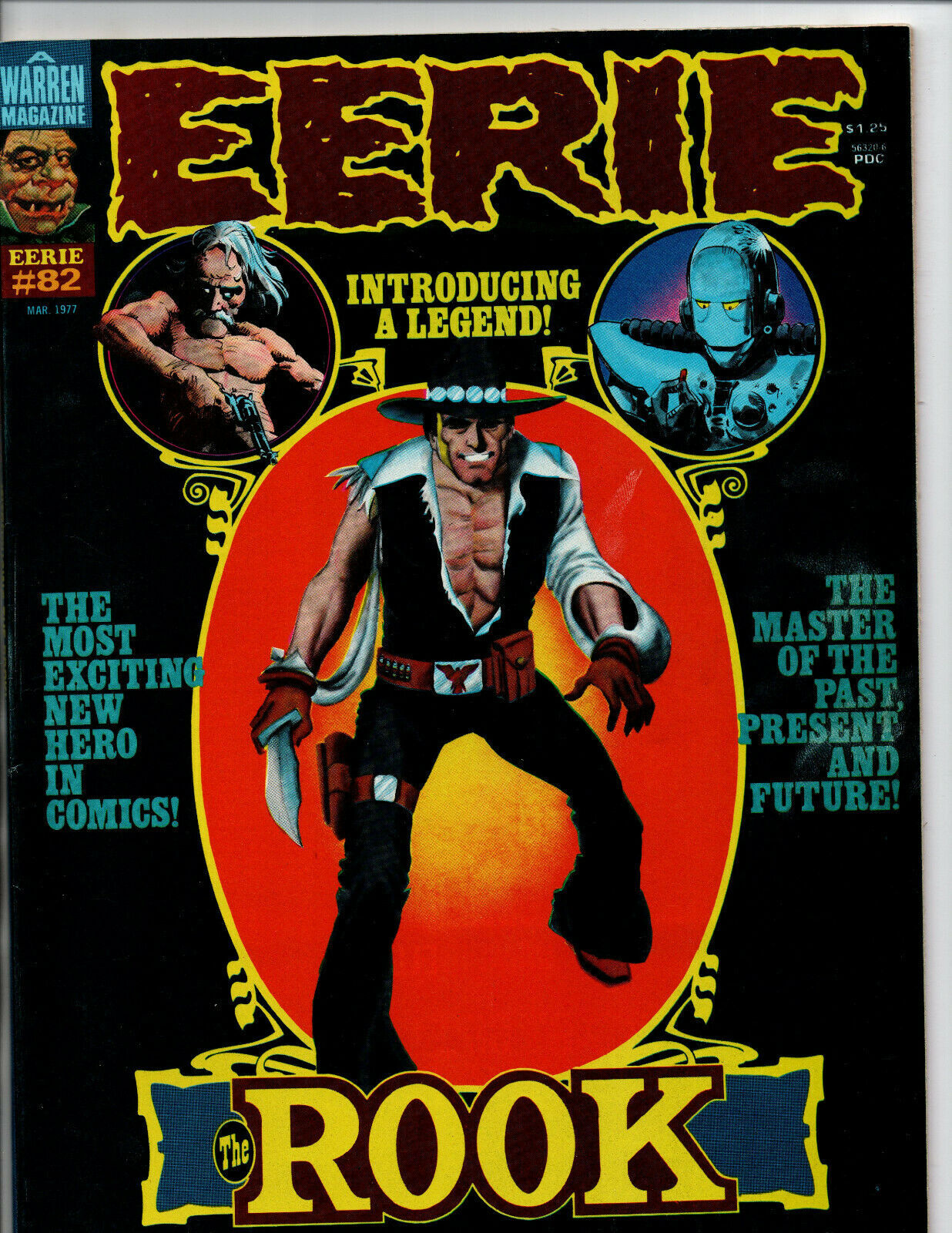 Eerie #82 - Origin The Rook - Horror Magazine - Warren - 1977 - FVF ...