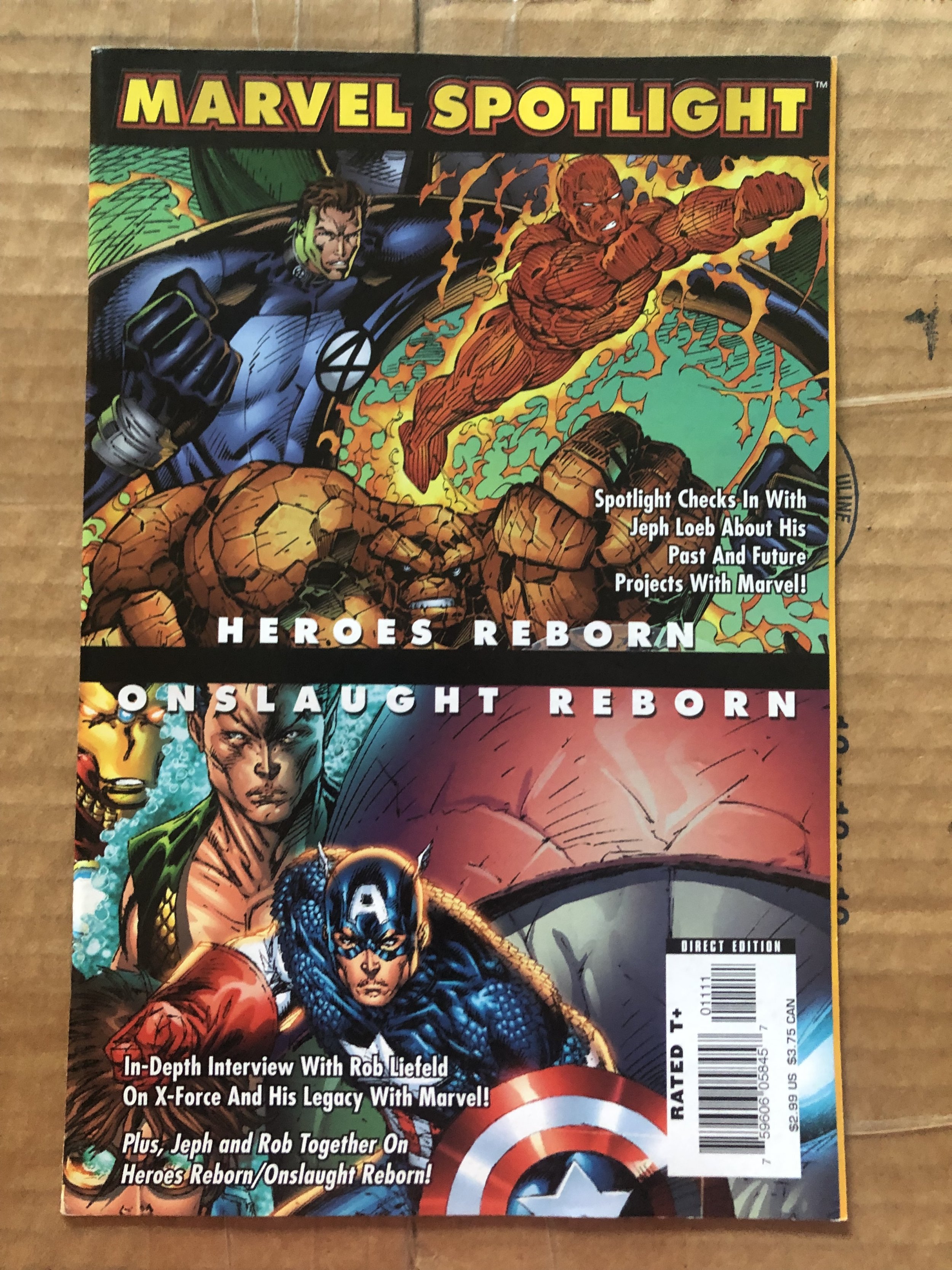 Marvel Spotlight: Heroes Reborn-Onslaught Reborn (2006) | Comic Books ...