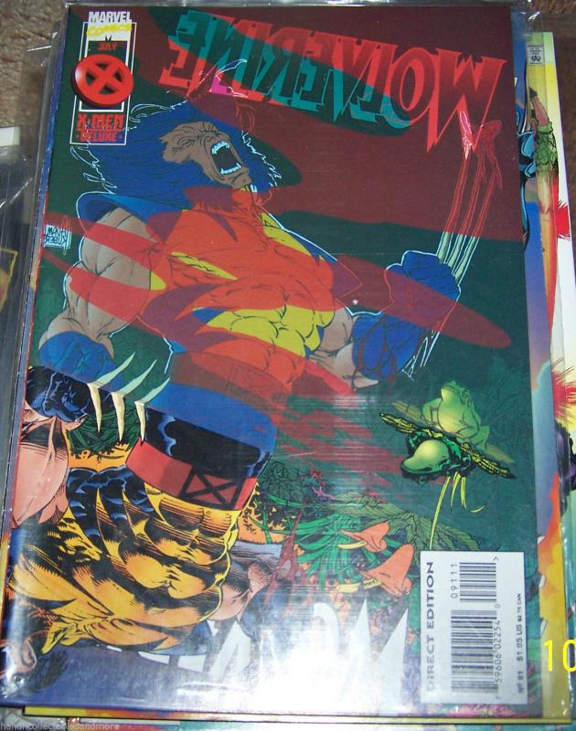 WOLVERINE COMIC # 91 wolverine goes wild X-MEN LOGAN | Comic Books ...