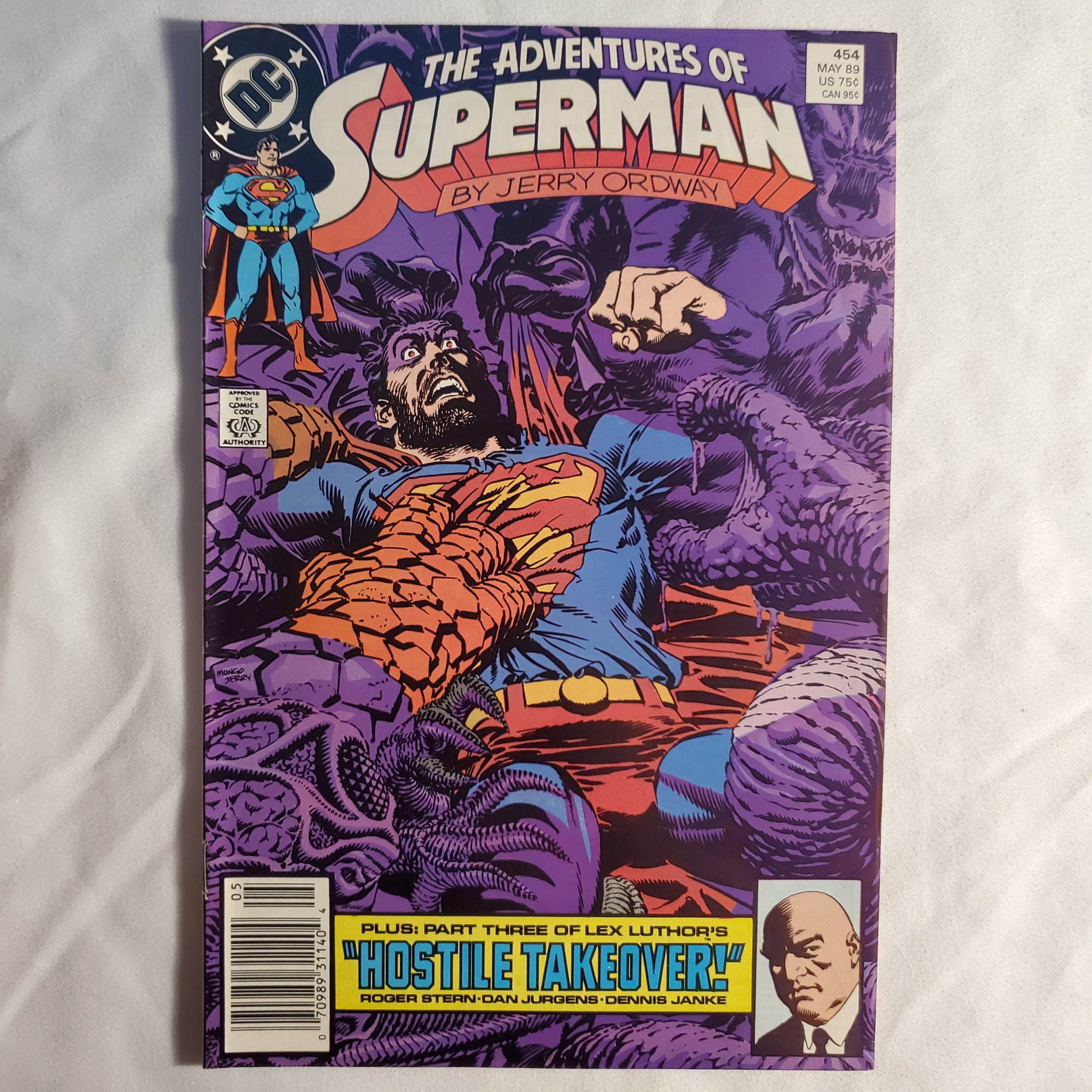 Adventures of Superman 454 Fine/Very Fine | Comic Books - Copper Age ...