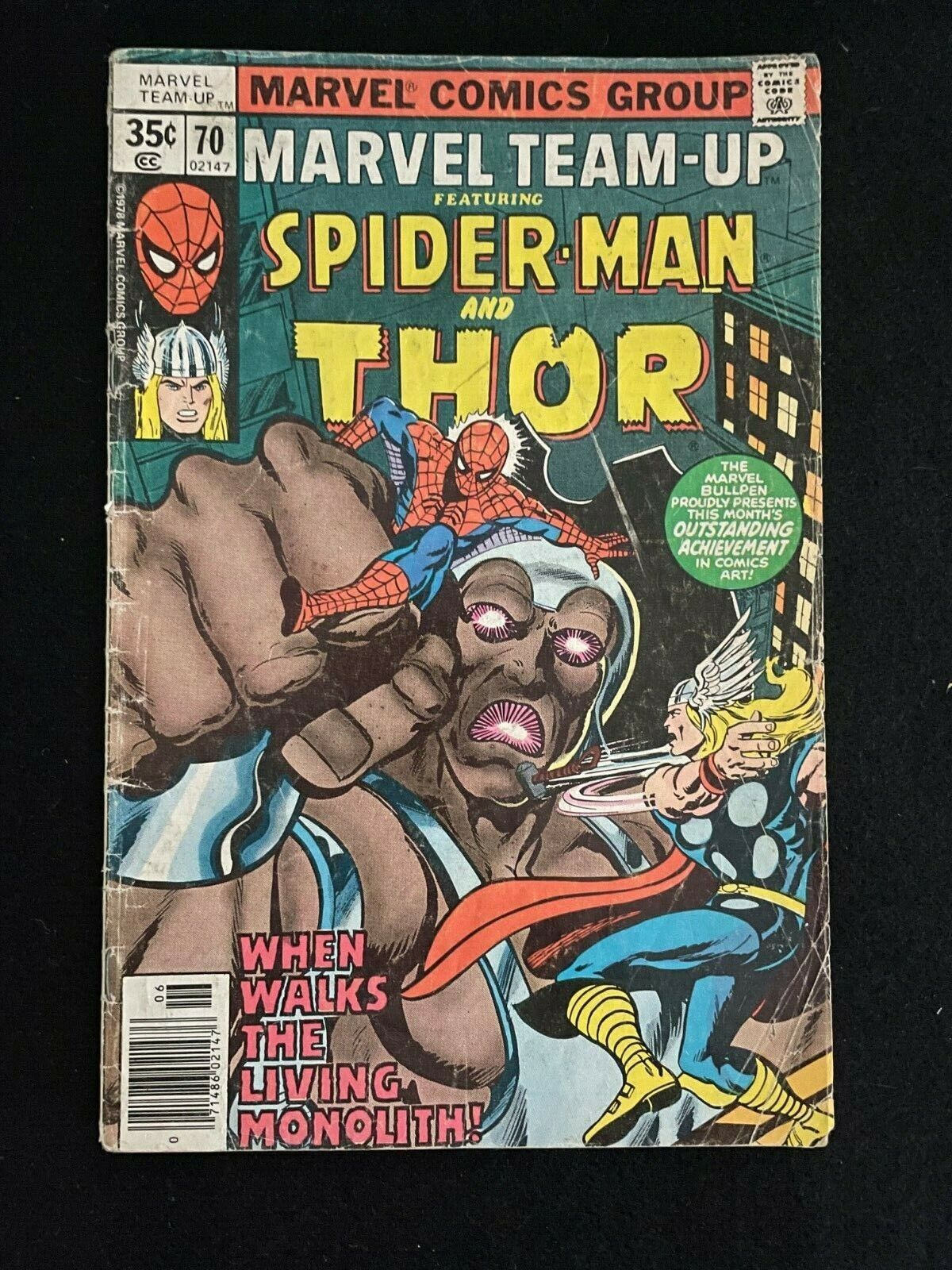 Marvel Team-Up Spider-Man and Thor #70 "Whom Gods Destroy!" Jun '78 ...