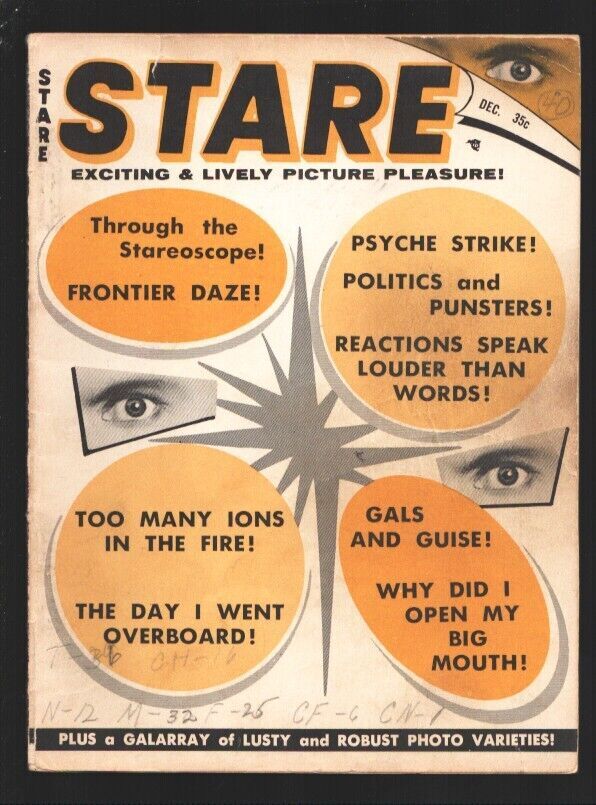 Stare 12/1960-Cheesecake pix-cartoons & gags-swimsuits-garters-G+ ...
