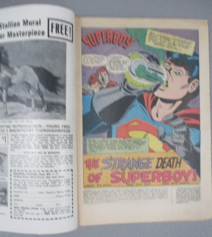 Superboy #161 (1940 Series) Superman Supergirl Silver Age 1969 DC ...
