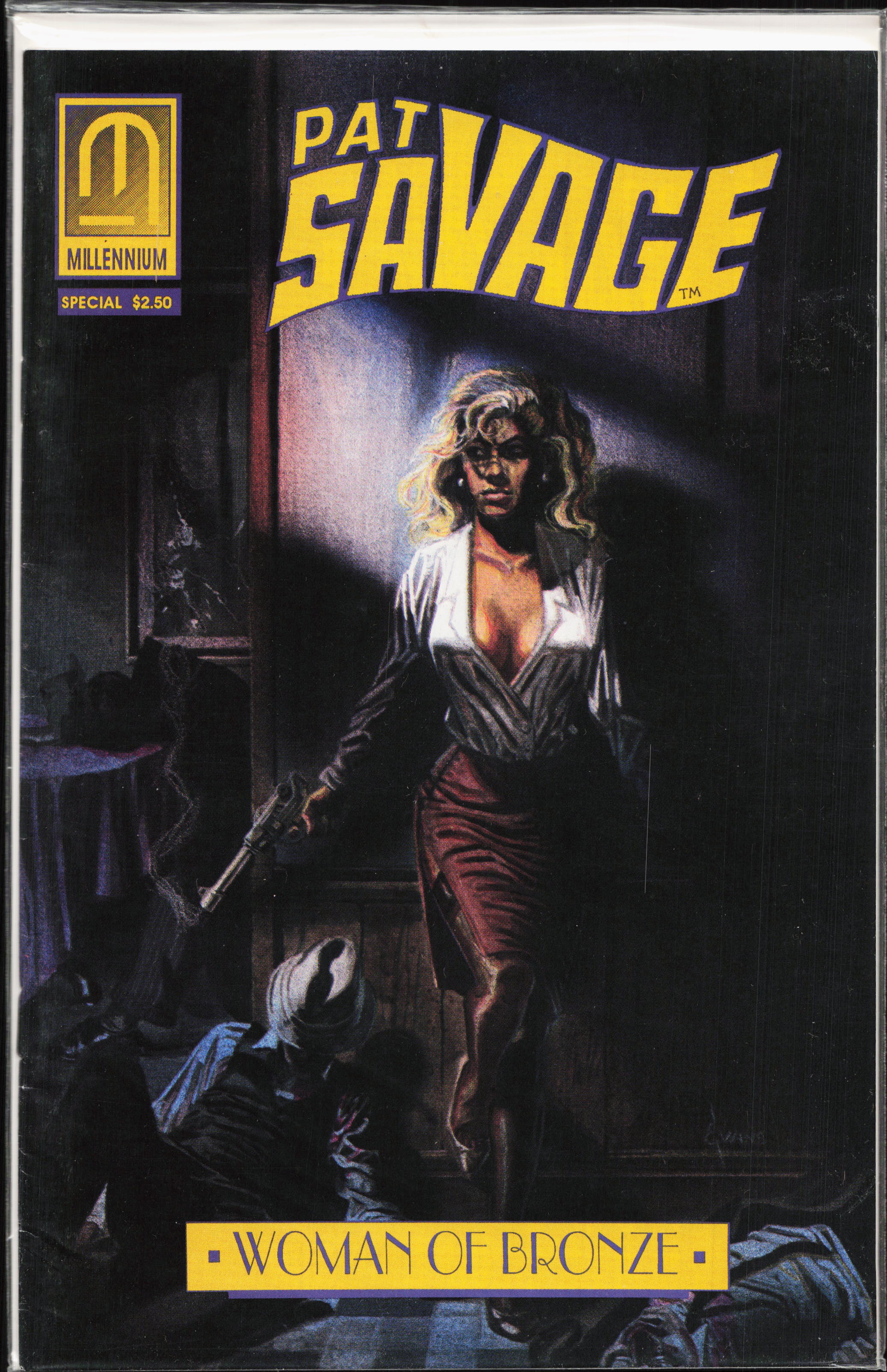 Pat Savage: Woman Of Bronze (1992) | Comic Books - Modern Age, Millennium Publications / HipComic