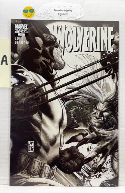 Wolverine #54 (2007) Key variant (Creed -Feral) Loeb- Bianchi | Comic ...