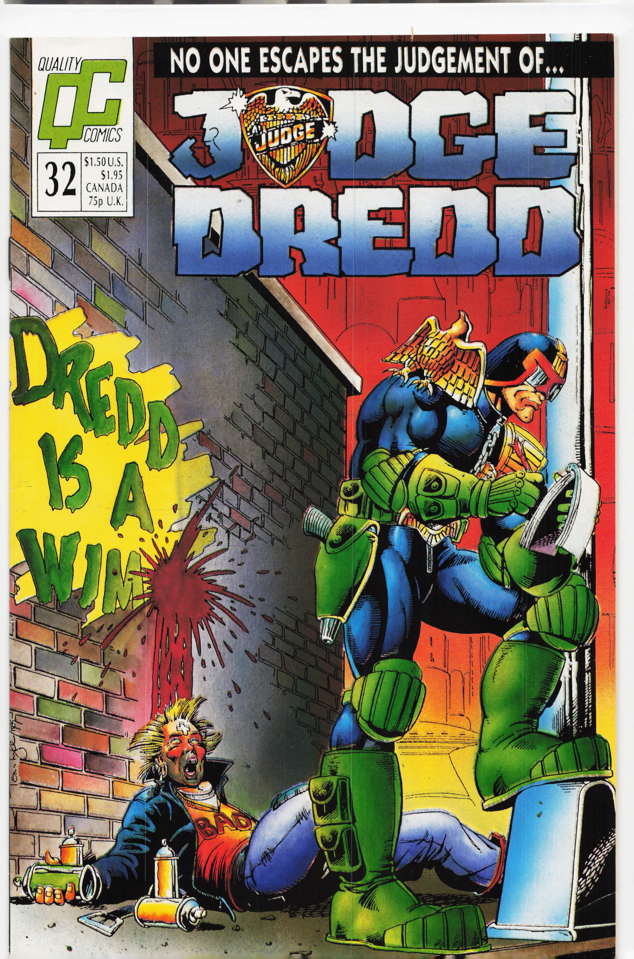 Judge Dredd #32 (1989) Judge Dredd | Comic Books - Copper Age, Judge ...
