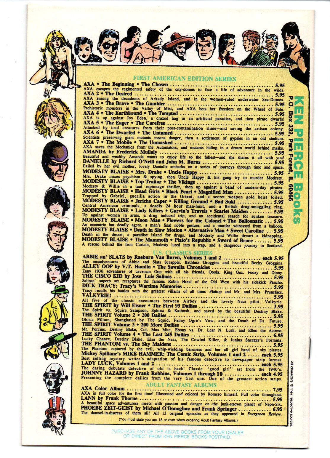 Axa #2 - Barbarian Girl - Eclipse - 1987 - (-NM) | Comic Books - Copper ...