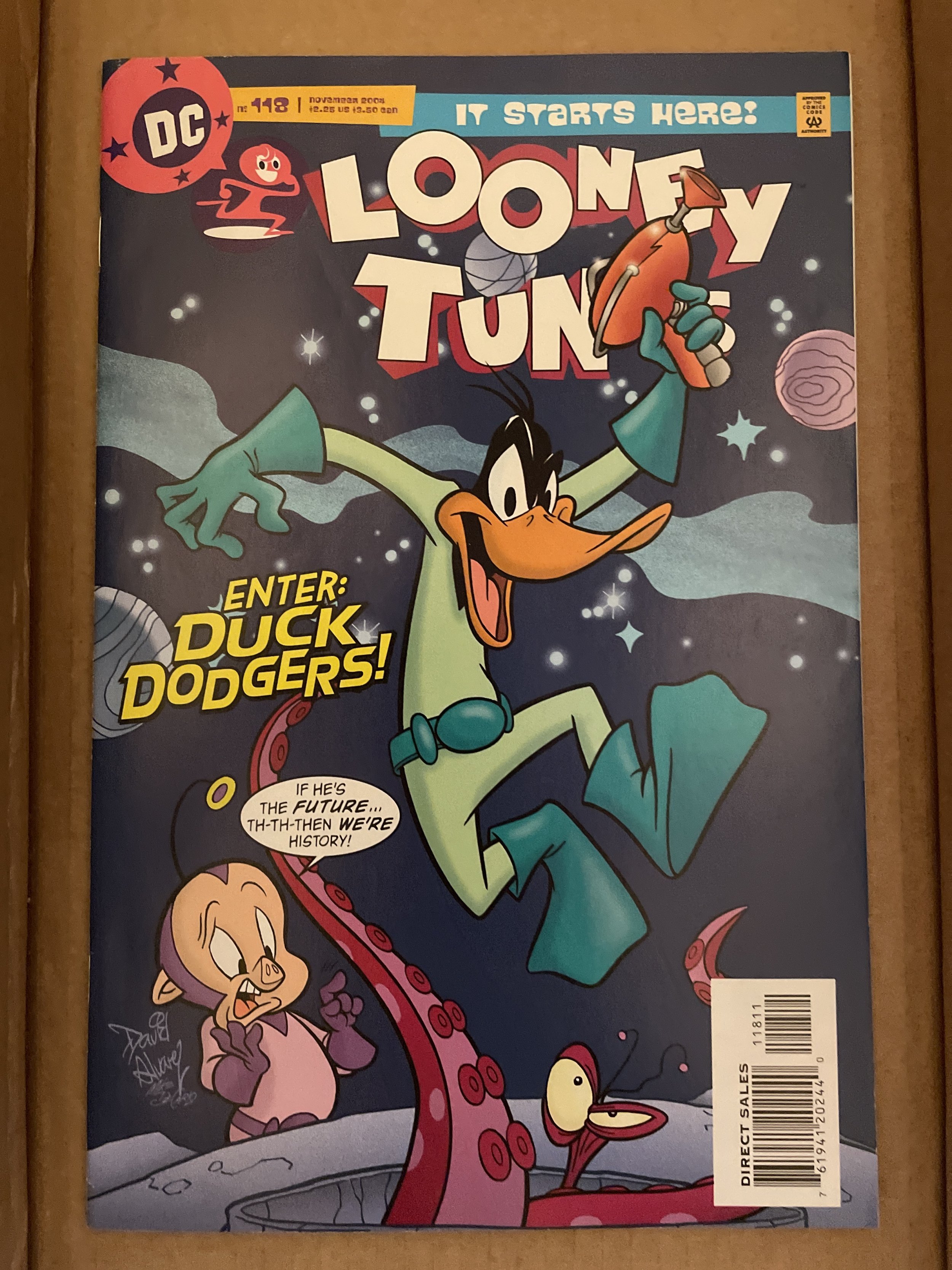 Looney Tunes #118 NM HTF Low Print Duck Dodgers (2004) | Comic Books ...