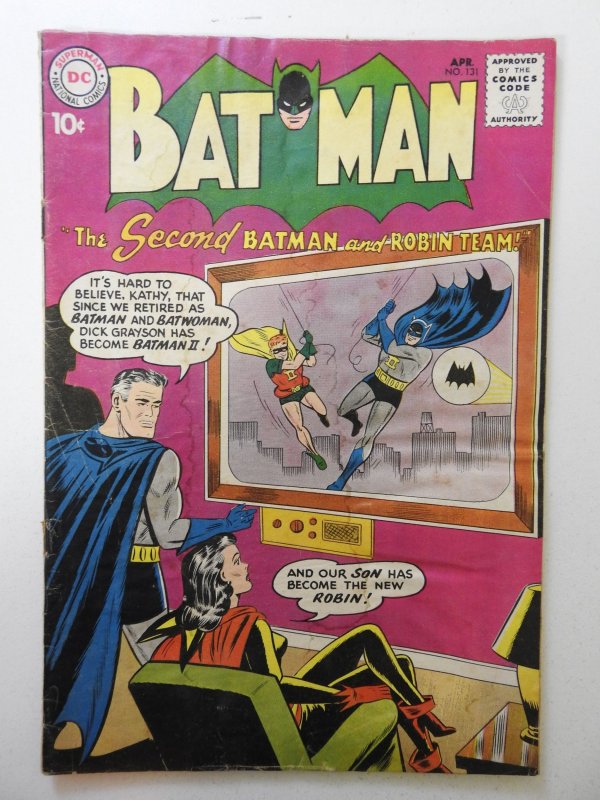 Batman #131 (1960) GD Condition moisture damage | Comic Books - Silver ...