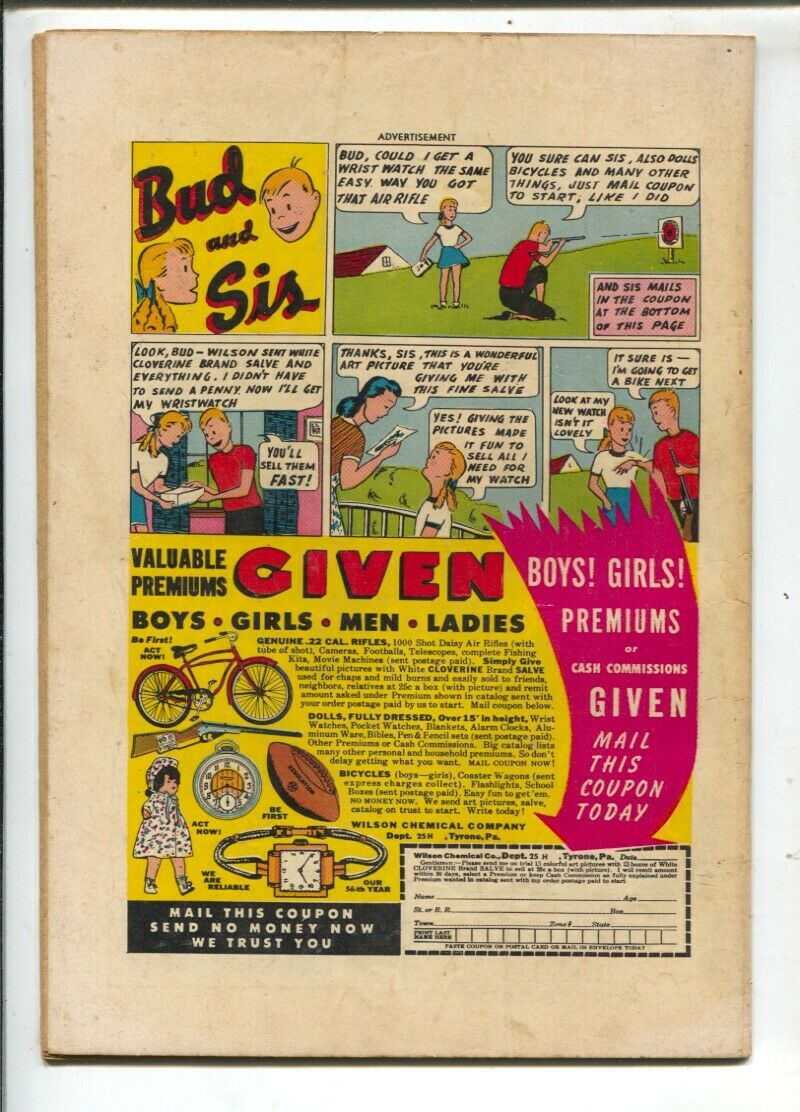 Dick Tracy #39 1951-Harvey-Tess Trueheart appears-Chester Gould art ...