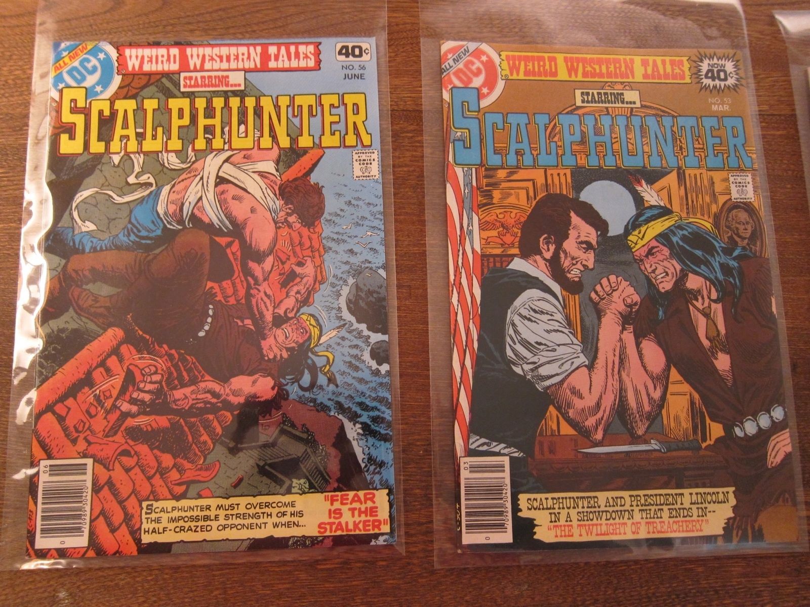 DC Comics Weird Western ScalpHunter #43 44 53 56 Near Mint- (9.2) (331J ...