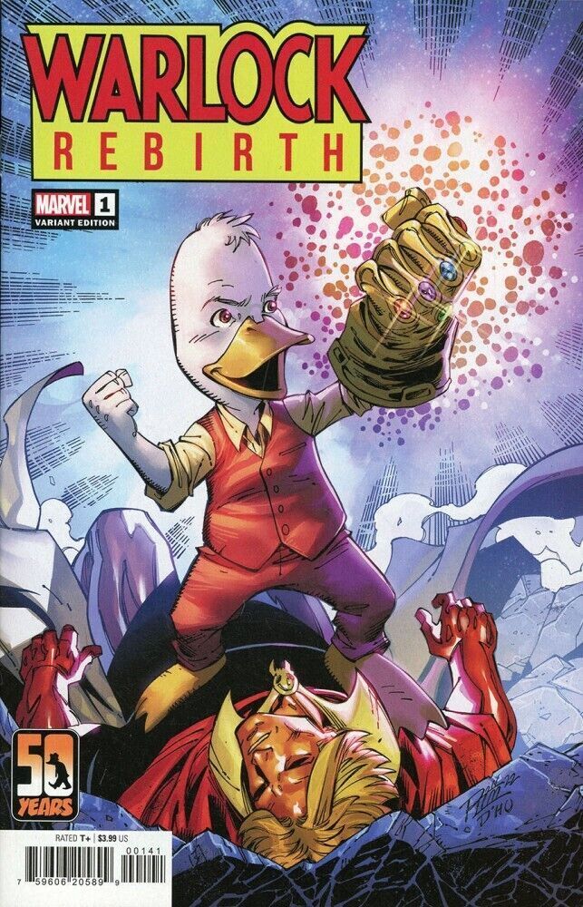 Warlock Rebirth #1 Marvel Comics Key Issue Ron Lim Howard the Duck Var ...