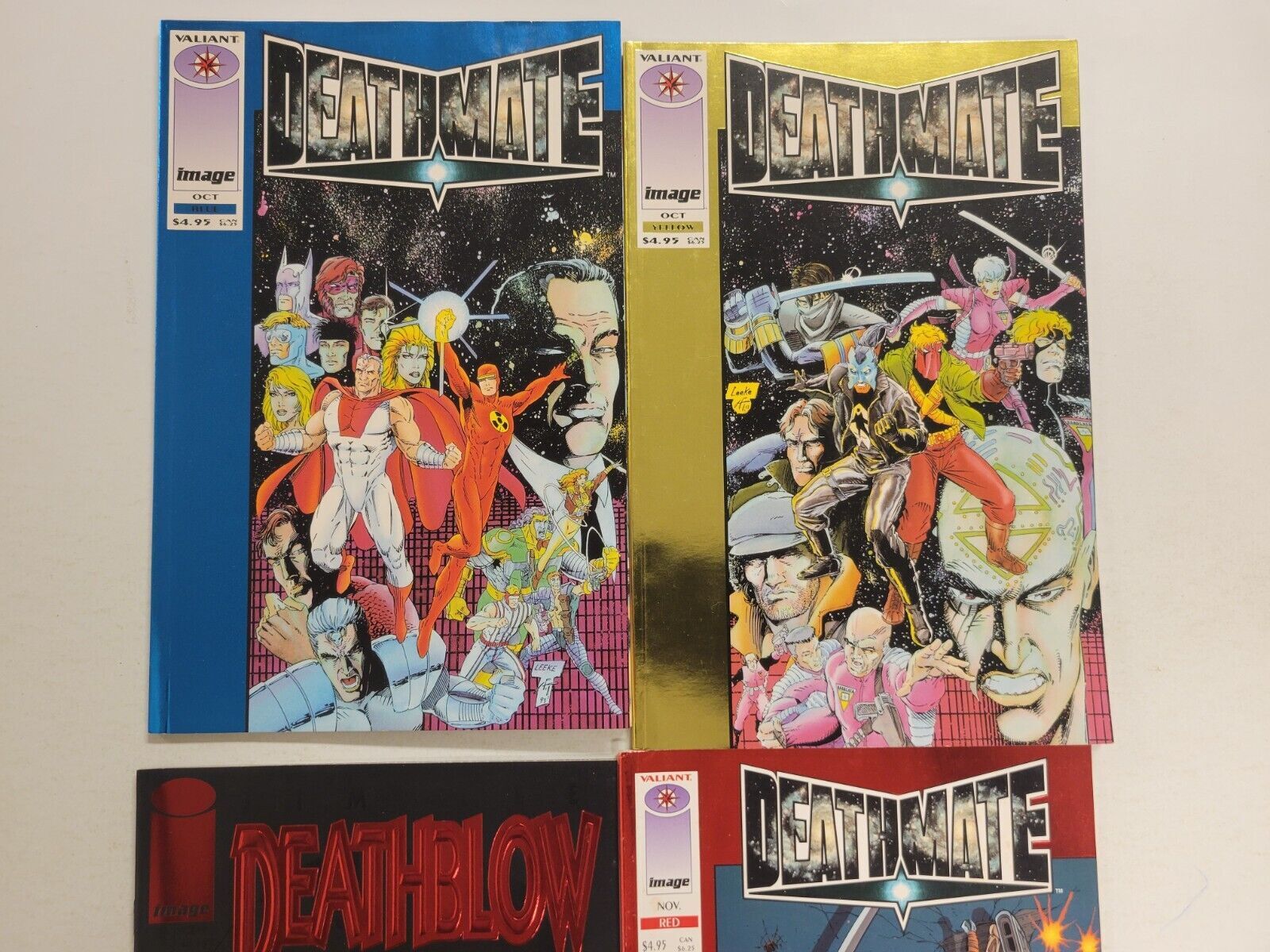 4 Image Comics #1 Deathblow #1 2 3 Deathmate 29 TJ25 | Comic Books ...