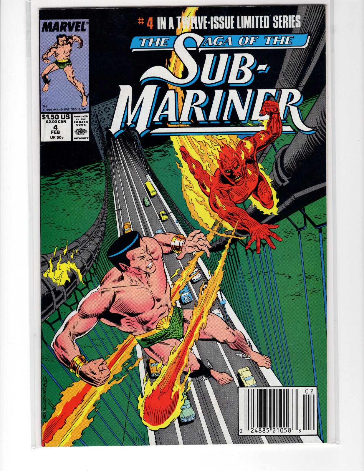 THE SAGA OF THE SUB-MARINER Issues # 4 and #7 (1989) Fine + | Comic ...