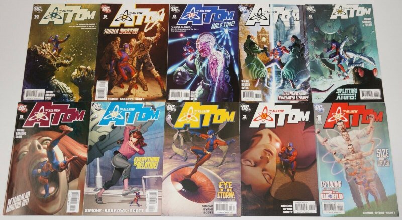 All New Atom #1-25 VF/NM complete series - gail simone - john byrne ...