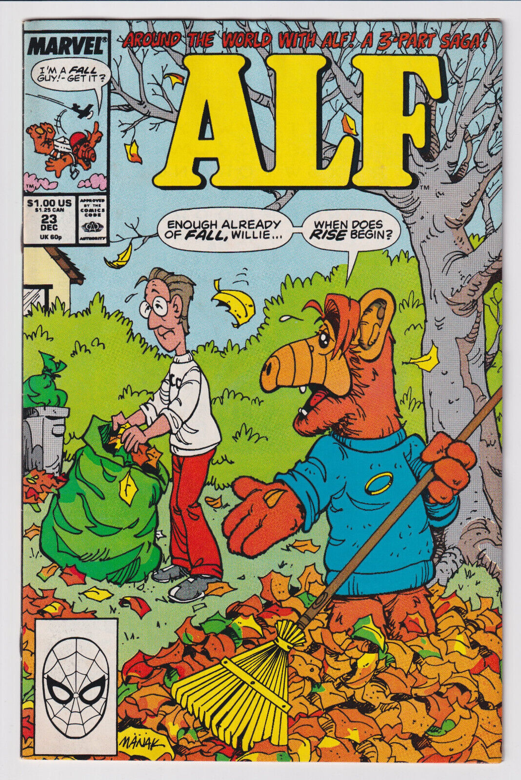 Marvel Comics! ALF! Issue #23! | Comic Books - Copper Age, Marvel ...