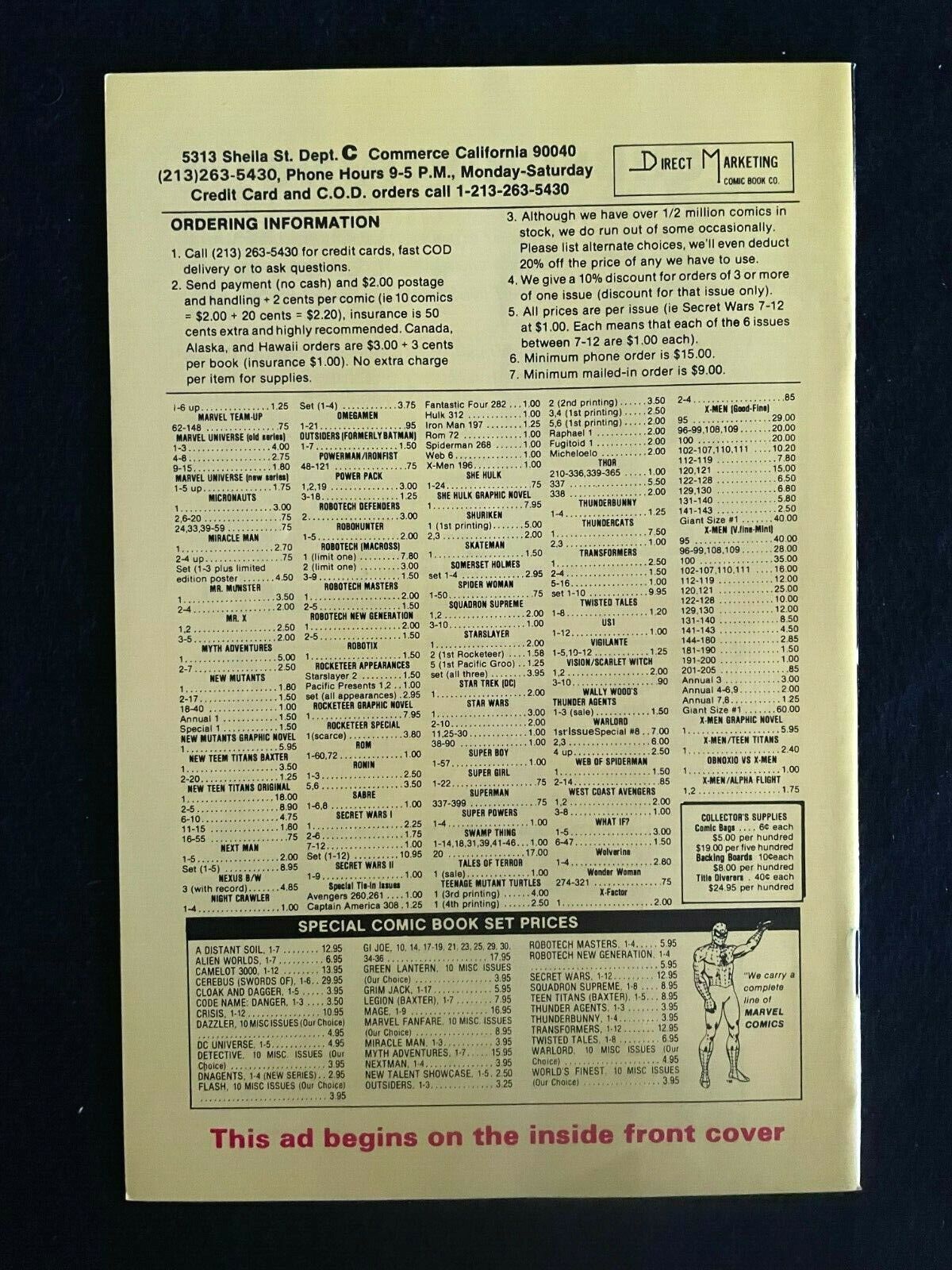 Code Name: Danger - Complete Set of 4 - #1 thru 4 1985 | Comic Books ...