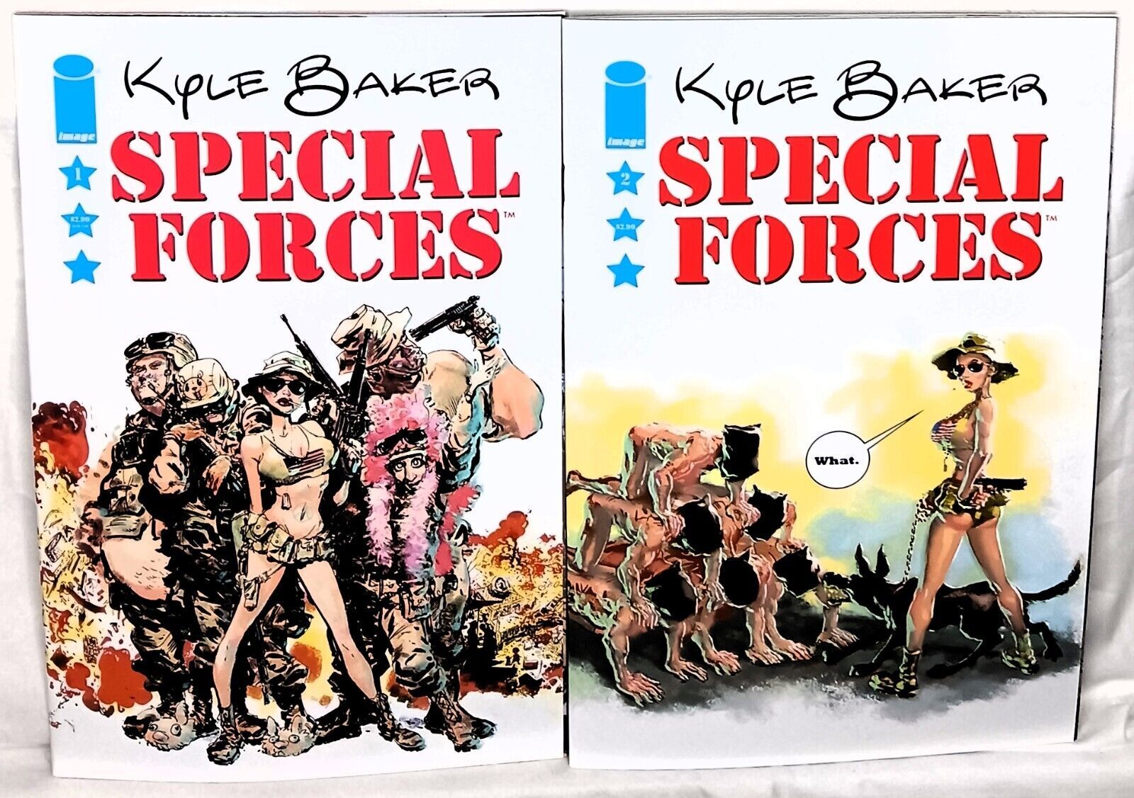 SPECIAL FORCES #1 - 2 Kyle Baker Iraq War Story Image Comics | Comic ...