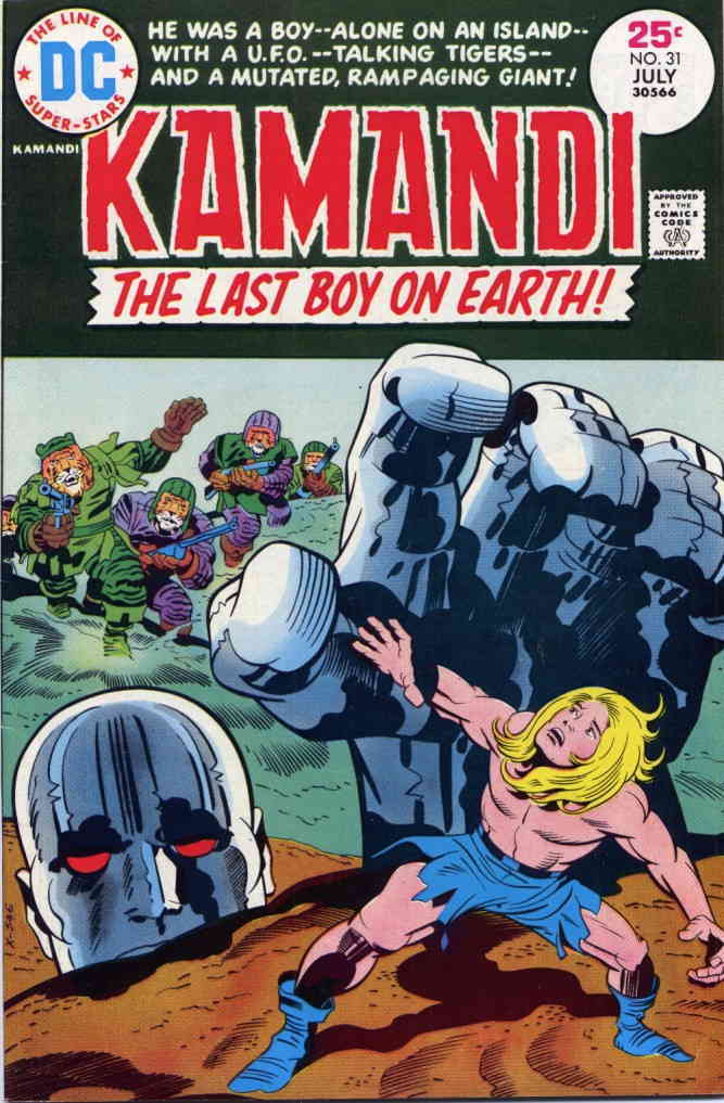 Kamandi, the Last Boy on Earth #31 FN ; DC | Jack Kirby 1975 | Comic ...