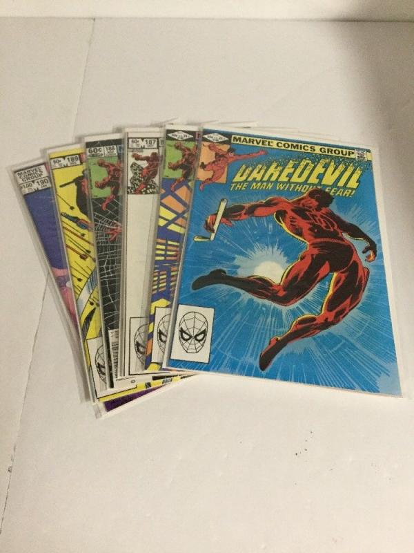 Daredevil 185 186 187 188 189 190 Nm Near Mint | Full Runs & Sets ...