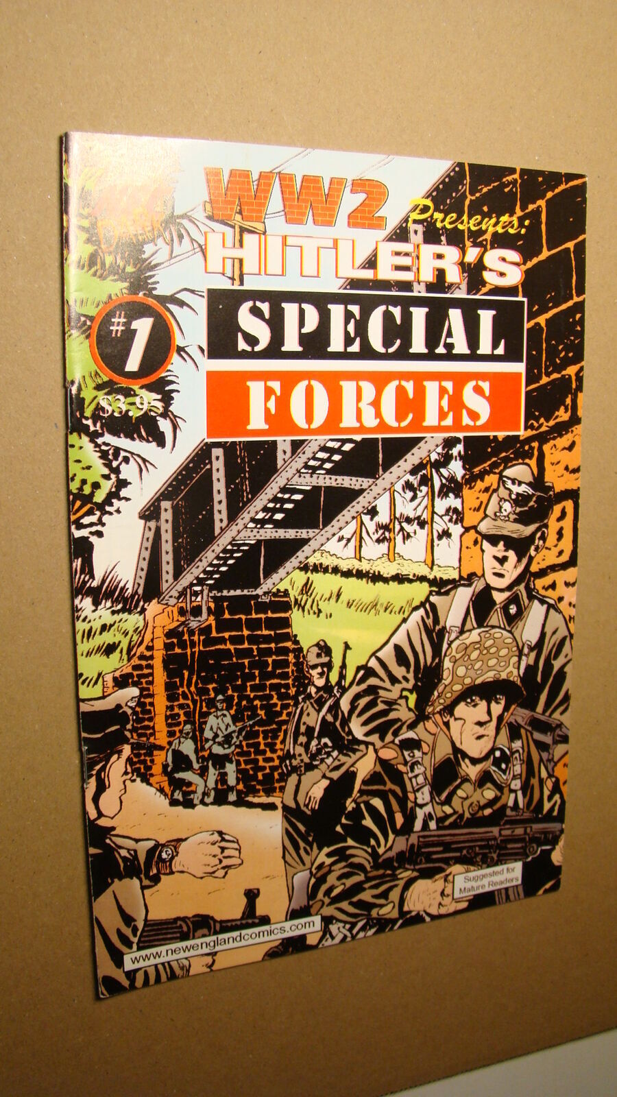WW2 Hitler's Special Forces 1 *High Grade* NEC WAR Comics German Waffen ...