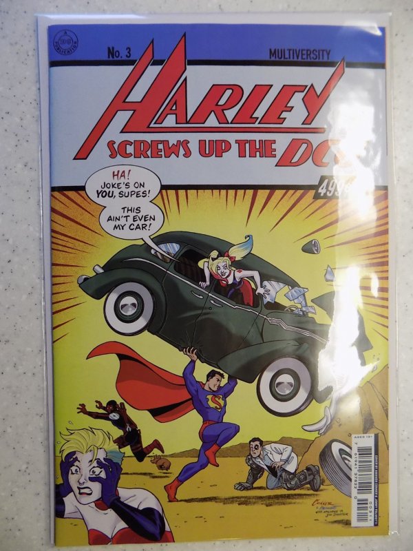 Multiversity: Harley Screws Up the DCU #3 COVER A DC COMICS MODERN ...