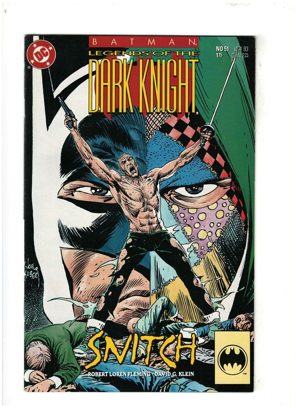 Batman Legends of the Dark Knight #51 VF+ 8.5 DC Comics 1993 Joe Kubert ...