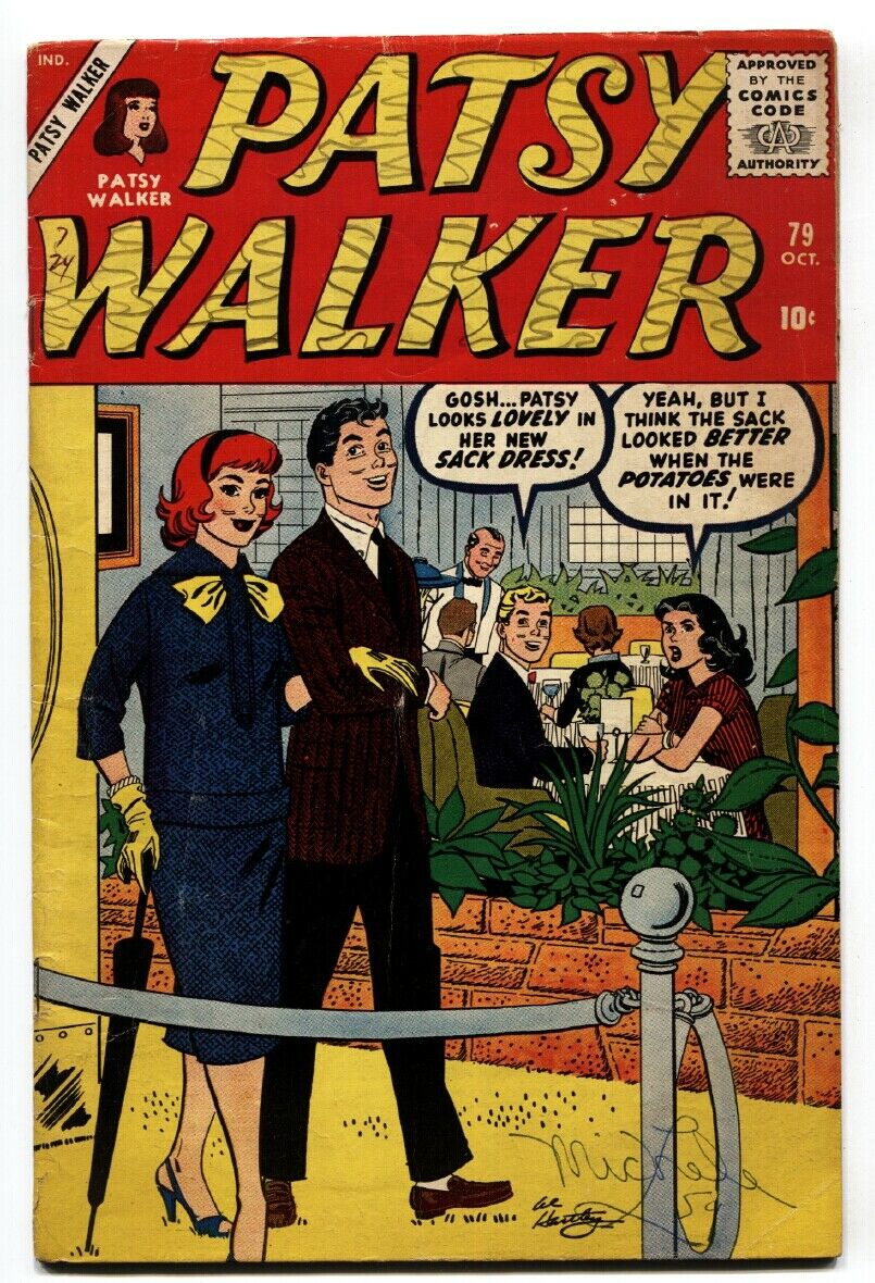 Patsy Walker #79 comic book 1958-Marvel-paper-dolls-elusive issue ...