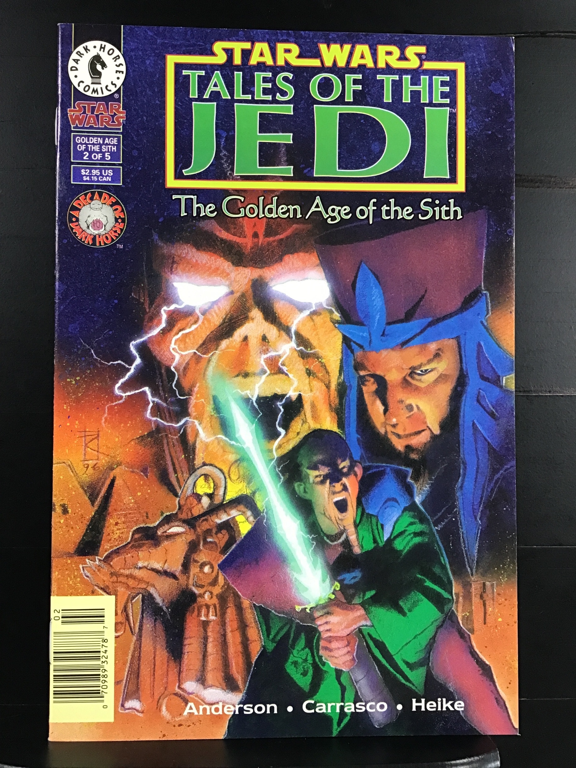 Star Wars: Tales of the Jedi - The Golden Age of the Sith #2 (1996 ...
