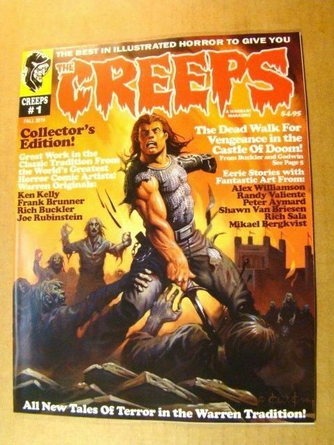 Creeps 1 *NM/MT 9.8* KEN Kelly Frank Brunner ART Warren Creepy ...