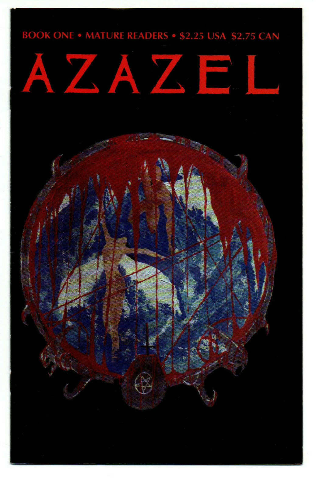 Azazel #1 - indy Horror - Angels and Demons - Dark Vision - 1992 - VF ...