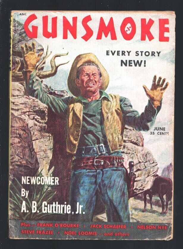 Gunsmoke #1 6/1953 -1st issue-Jack Schaffer-Evan Hunter-Robert Turner ...